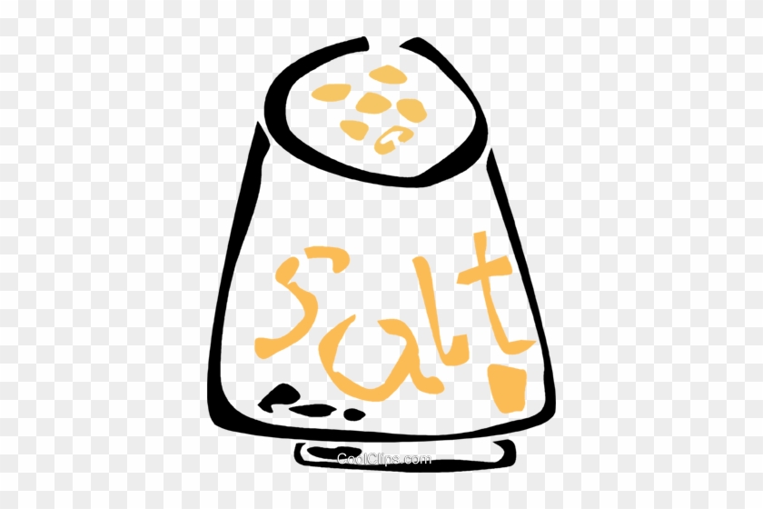 Salt Shaker Royalty Free Vector Clip Art Illustration - Salt Shaker ...