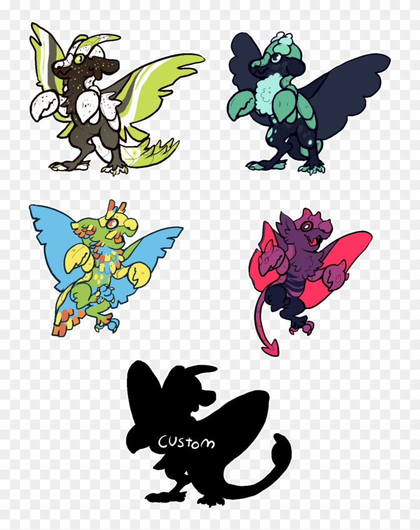 Mini Lobster Dragon Batch - Cartoon - Full Size PNG Clipart Images Download