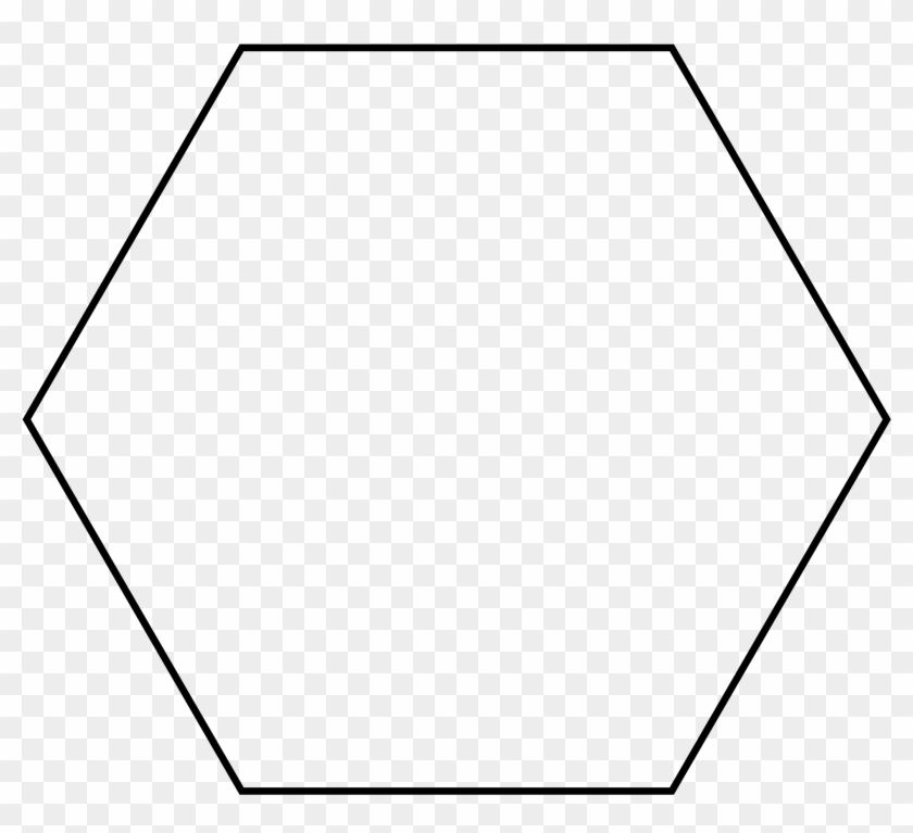 Polygon Clipart Plain - Regular Hexagon - Full Size PNG Clipart Images ...