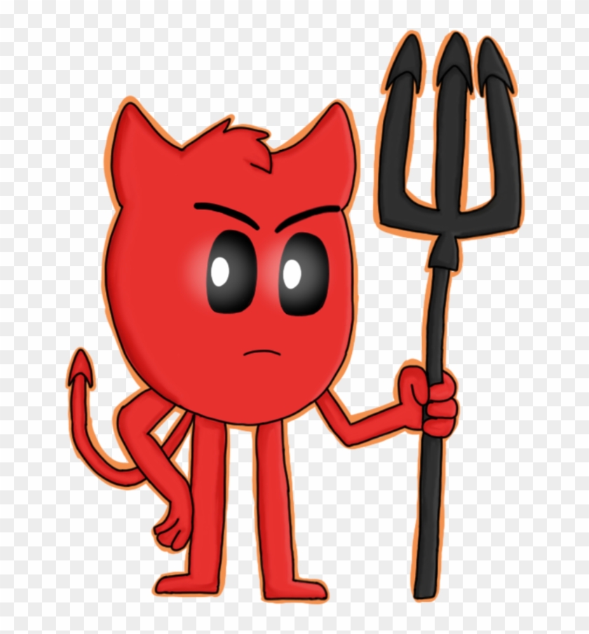 Devil Emoji By Inkietwinkie - Devil - Full Size PNG Clipart Images Download