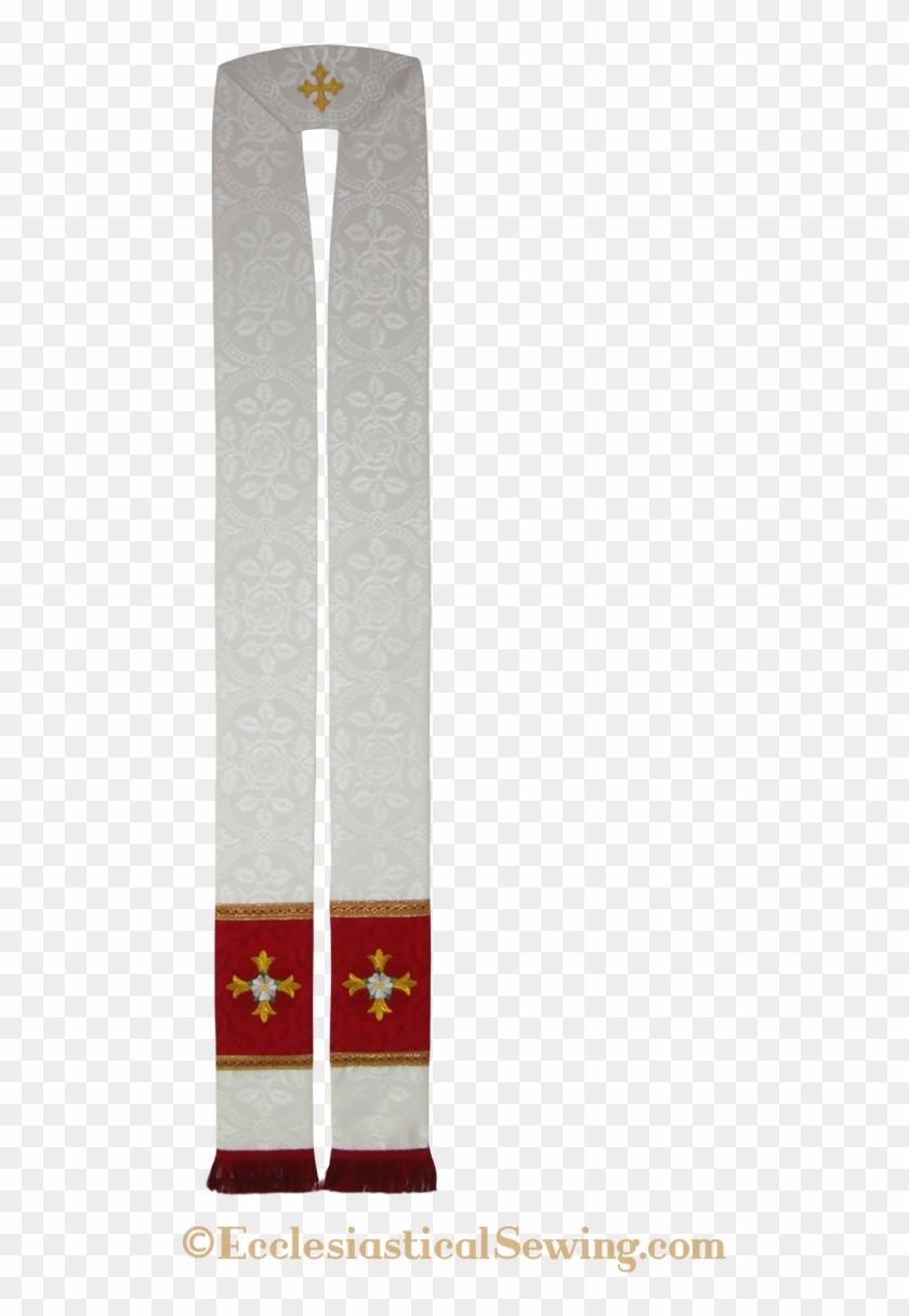 Christmas Rose Stole In Virgin And Child Church Vestment - Vestment ...