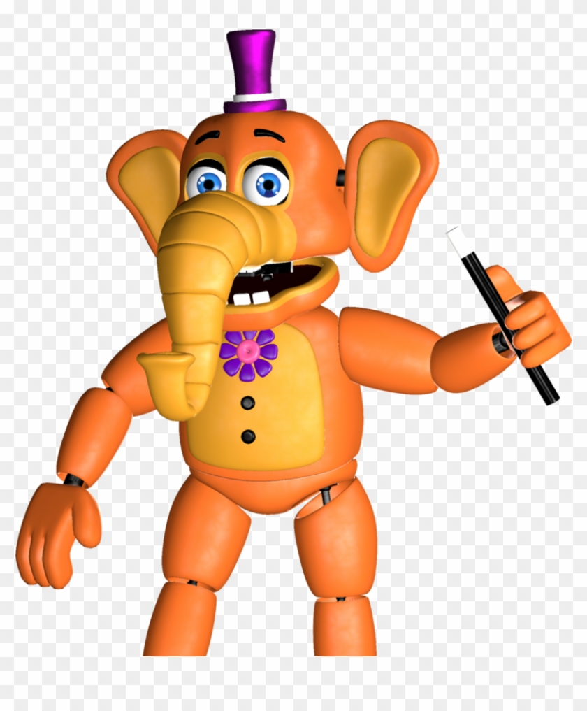 Orville Elephant Render By Arrancon - Fnaf Orville Elephant - Full Size ...