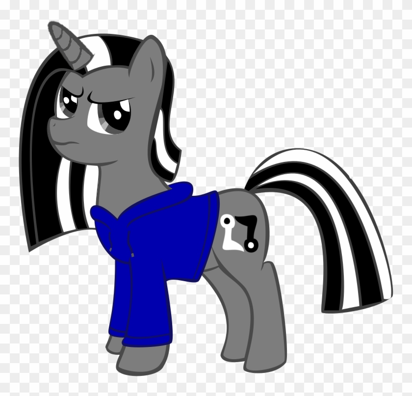 Dubstep The Unicorn By Mlp-scribbles - Cartoon - Free Transparent PNG ...