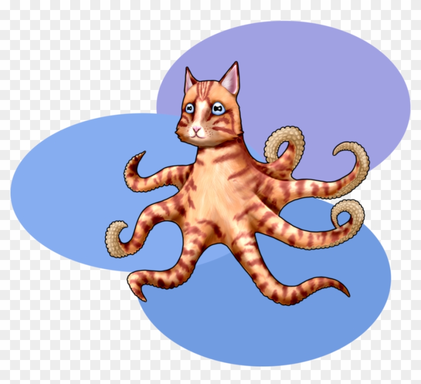 Octopus Sy Cat By Defy Gravity 42 - Cartoon - Free Transparent PNG ...