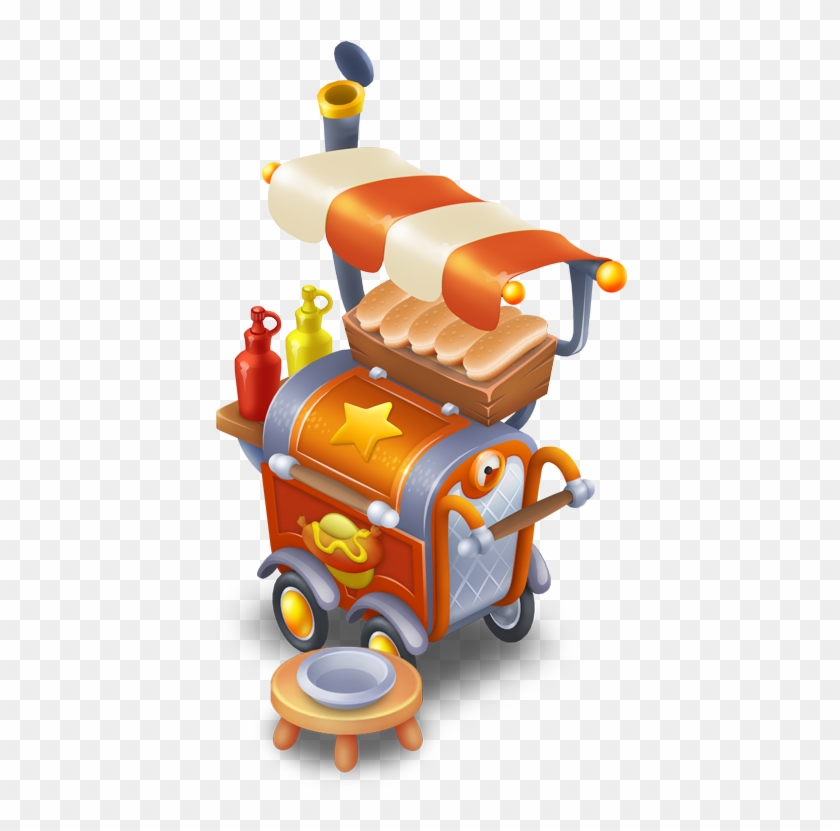Hot Dog Stand Mastered - Hay Day Hot Dog Stand - Full Size PNG Clipart ...