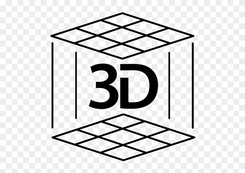 3d Visualisation And Fly Through Icon - 3d Printing - Full Size PNG ...