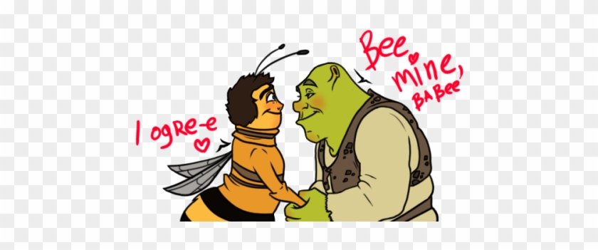 Barry Bee Movie Clipart - Shrek X Barry Benson - Full Size PNG Clipart ...