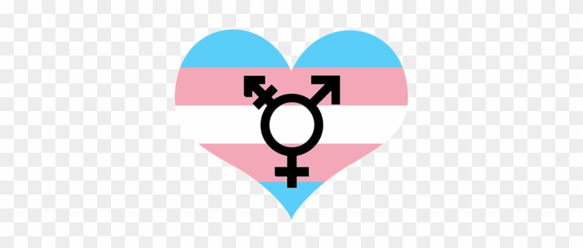 Transgender Heart - All Gender Symbol T-shirt Gay Lgbt Transgender ...