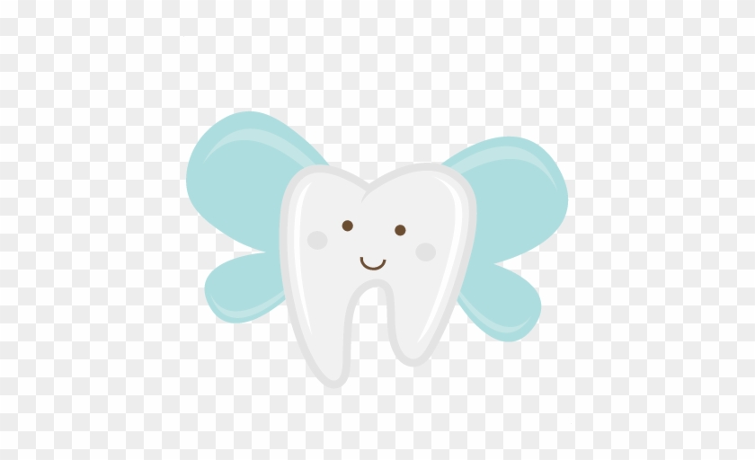 Tooth With Wings Svg Scrapbook Cut File Tooth Fairy - Tooth Fairy Clip ...