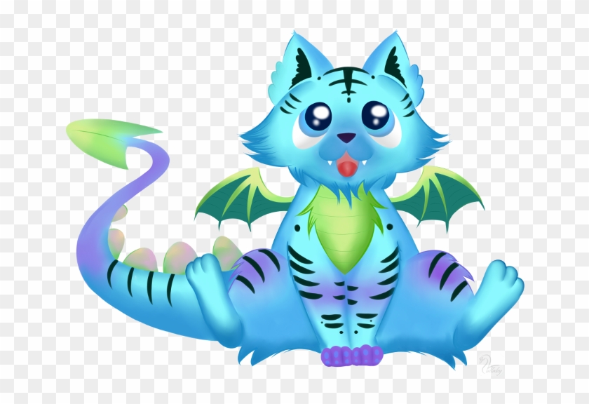 Dragon Cat By Swanlullaby On Deviantart Rh Swanlullaby - Cartoon - Free ...