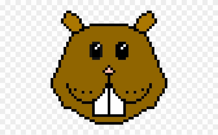Beaver - Beaver Pixel Art - Full Size PNG Clipart Images Download