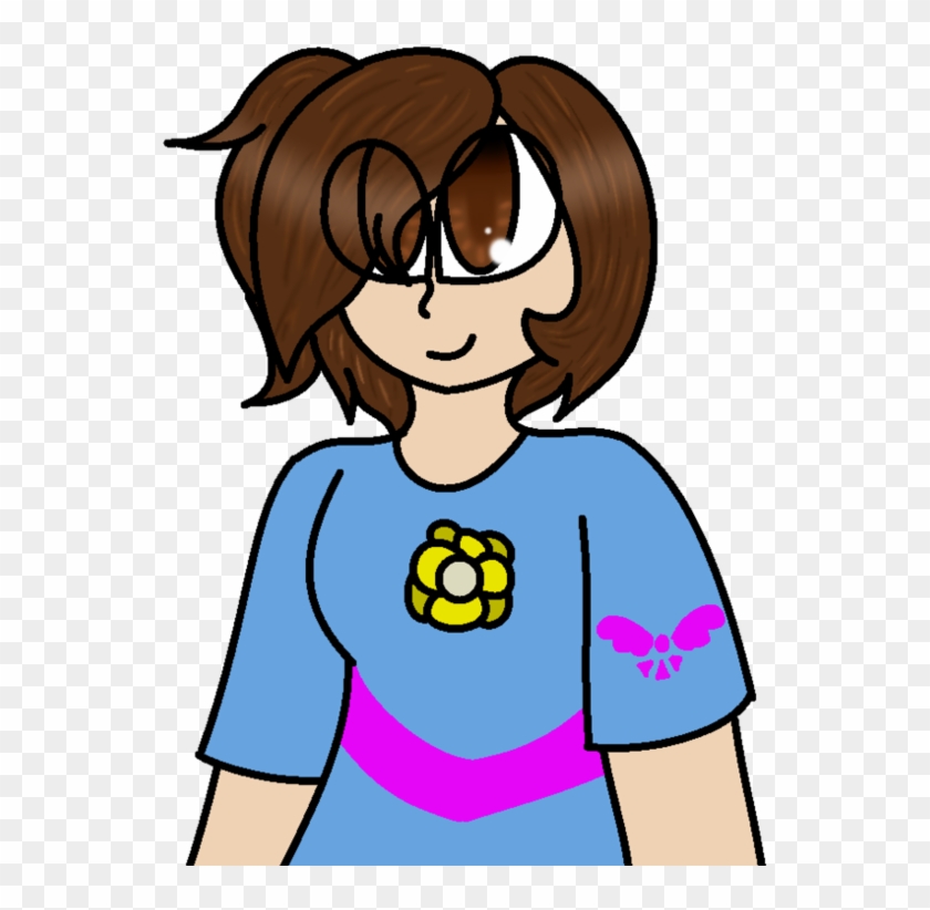 Teen Frisk By Sunnyfirecrystal - Cartoon - Free Transparent PNG Clipart ...