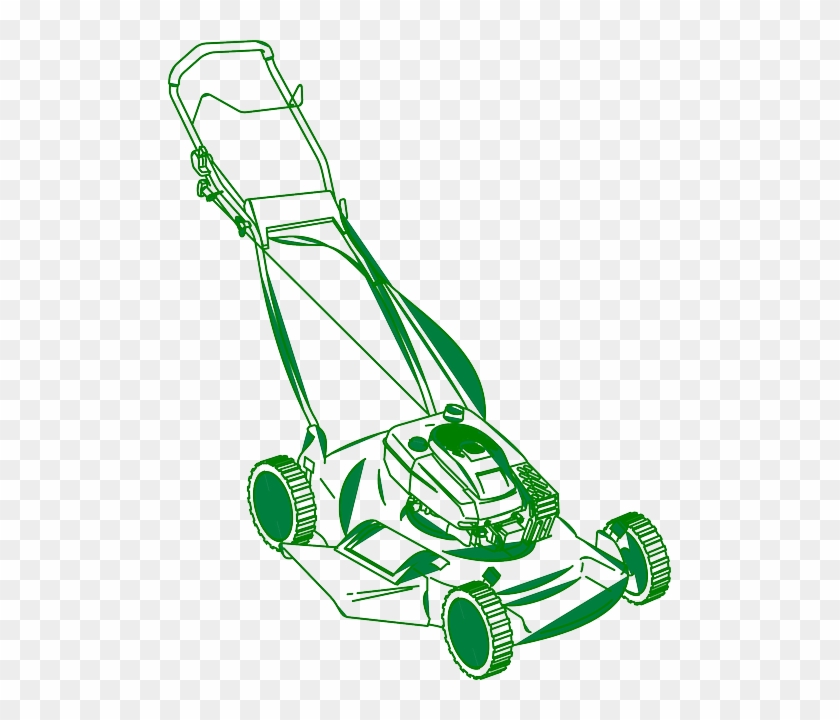 Lawn Mower Vector - Free Transparent PNG Clipart Images Download