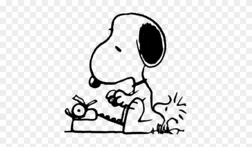 Snoopy Writing 1 By Bradsnoopy97 - Snoopy And Woodstock Writing - Full Size PNG Clipart Images ...
