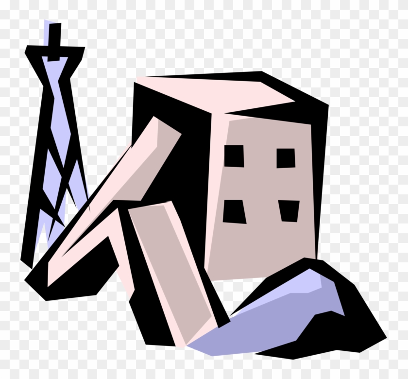 Vector Illustration Of Mineral Mining Mine Shaft - Vector Illustration ...