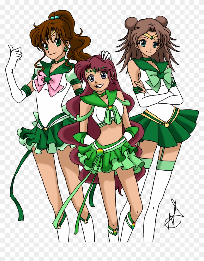 Jupiter By Nads6969 Three Generations - Sailor Jupiter Generation ...
