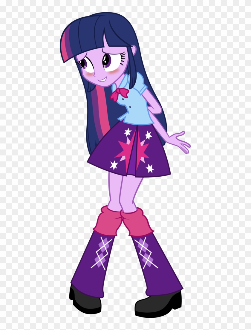 Twilight Clipart Bite - Twilight Sparkle Eg Blushing - Full Size PNG ...