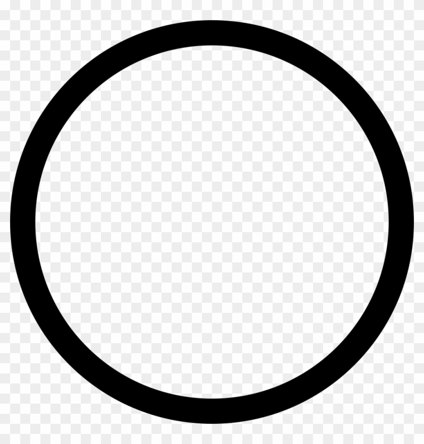 Circle Geometric Shape Outline Comments - Clip Art - Full Size PNG ...