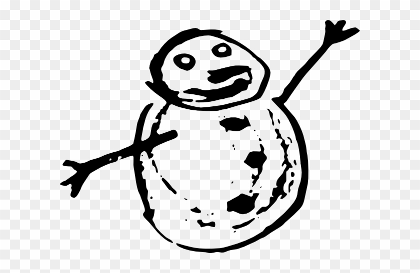 Happy Snowman Doodle Clip Art At Clker - Happy Snowman Doodle Clip Art ...