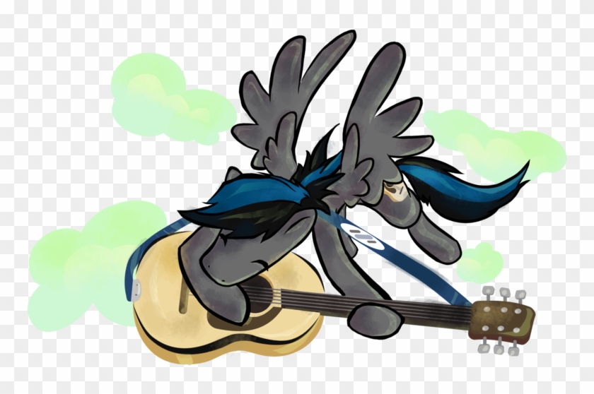 Sound Wave Pony Oc Commission By Kna - Illustration - Full Size PNG ...