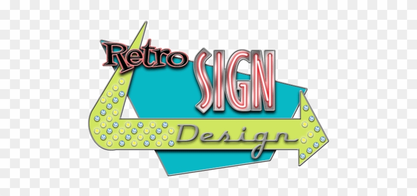 Vintage Sign Template 50 s Diner Sign Free Transparent PNG Clipart 