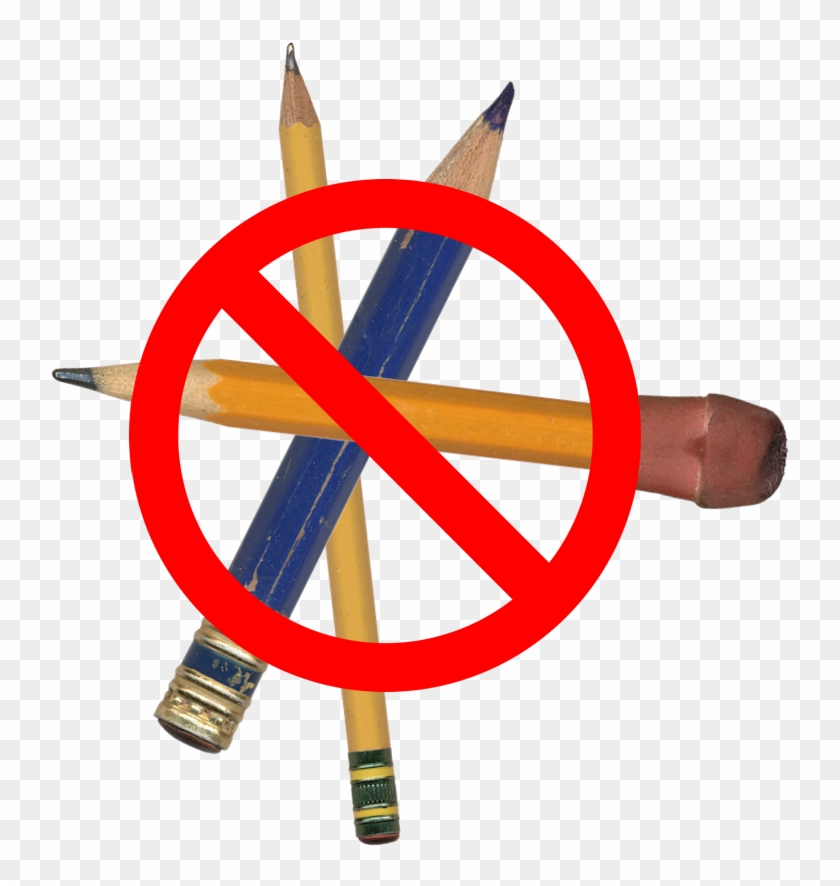 No Pencils Clear - Pencil - Full Size PNG Clipart Images Download