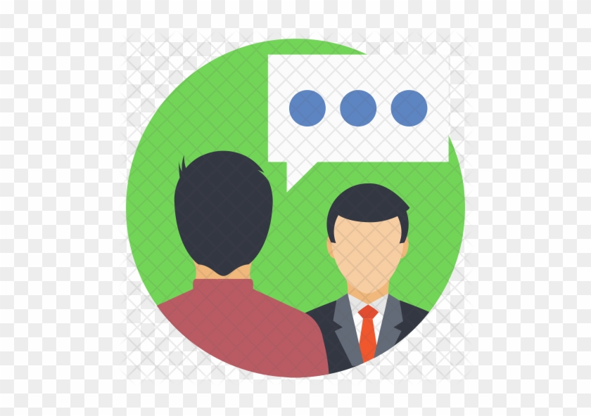 Conversation Icon - Businessperson - Free Transparent PNG Clipart ...
