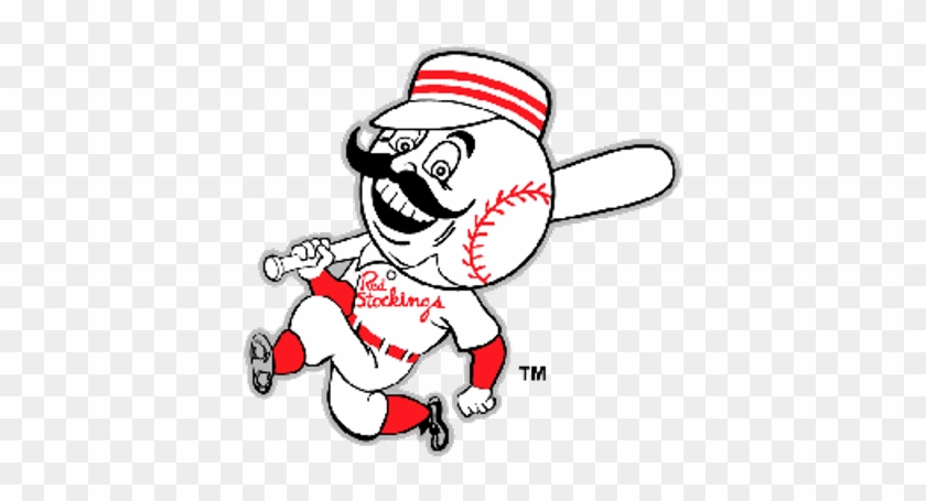 Cincinnati Reds Mascot - Cincinnati Red Stockings Logo - Full Size PNG ...