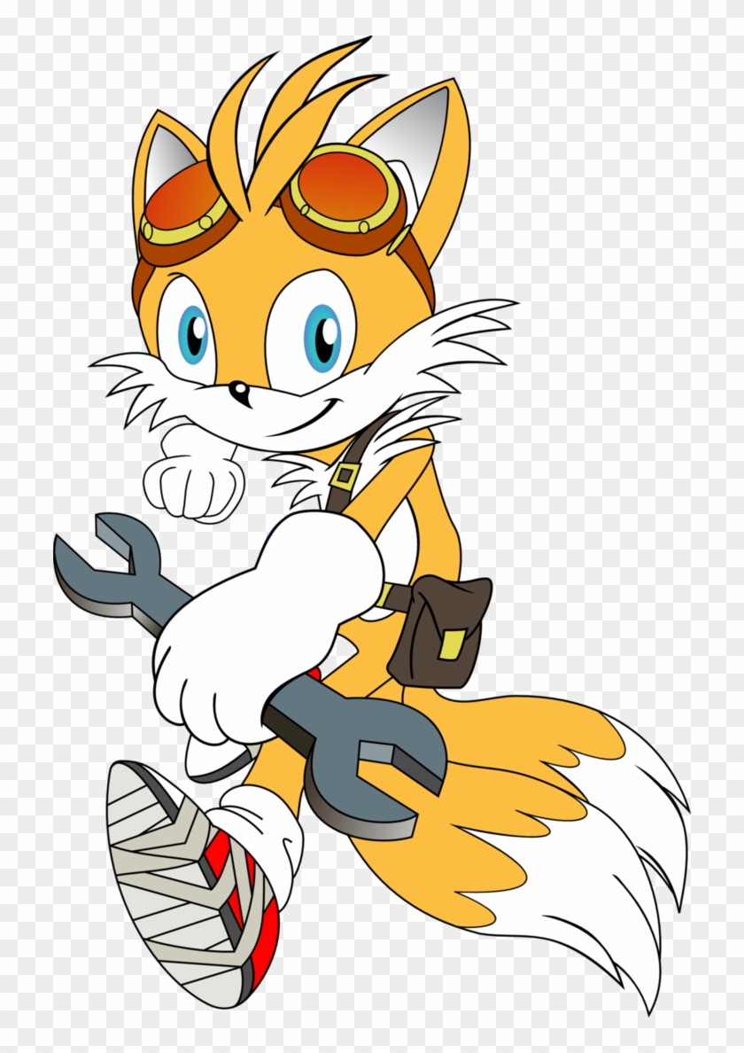 Tails Vector By Efernothedragon - Sonic Boom - Full Size PNG Clipart ...