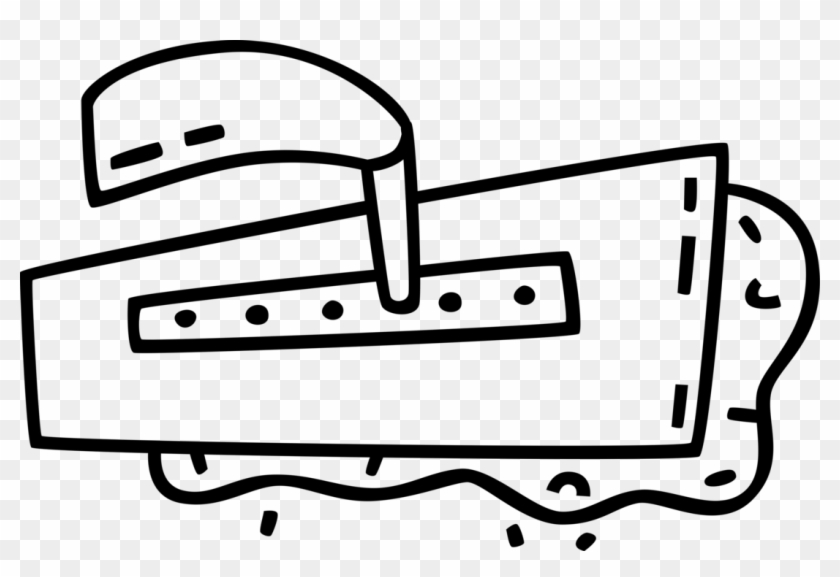 Vector Illustration Of Mason's Masonry Bricklaying - Line Art - Full ...