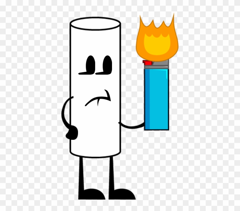 Chalk Holds A Lighter Pose - Inanimate Insanity - Full Size PNG Clipart ...