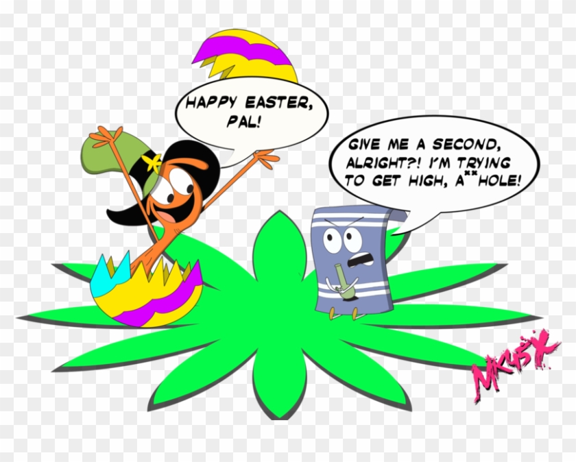A 420 Easter Celebration By Mk45x - Easter - Full Size PNG Clipart Images Download