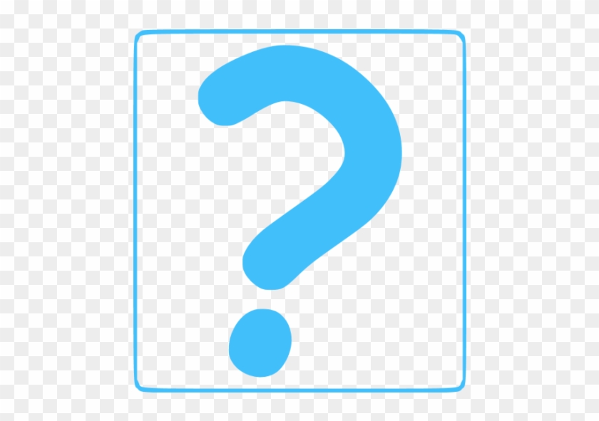 Caribbean Blue Question Mark 9 Icon - Caribbean Blue Question Mark 9 Icon - Free Transparent PNG ...