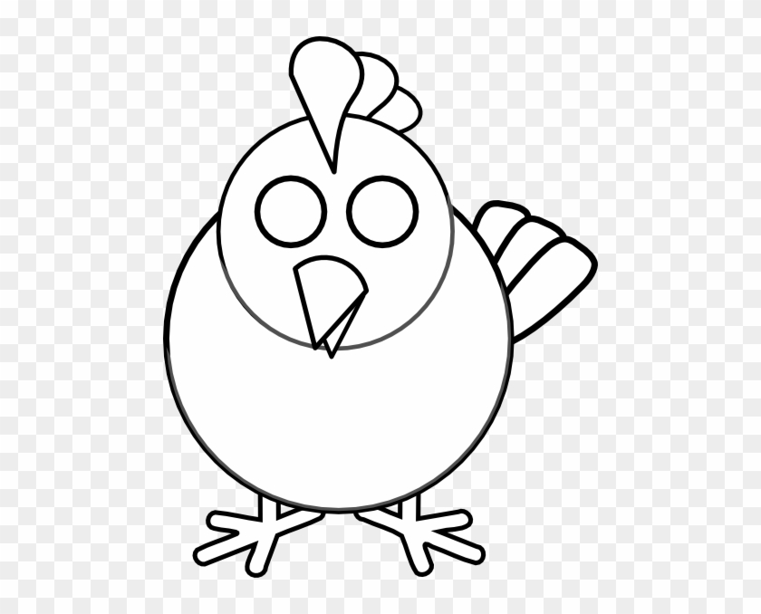 Black And White Chicken Clip Art - Clip Art - Full Size PNG Clipart ...