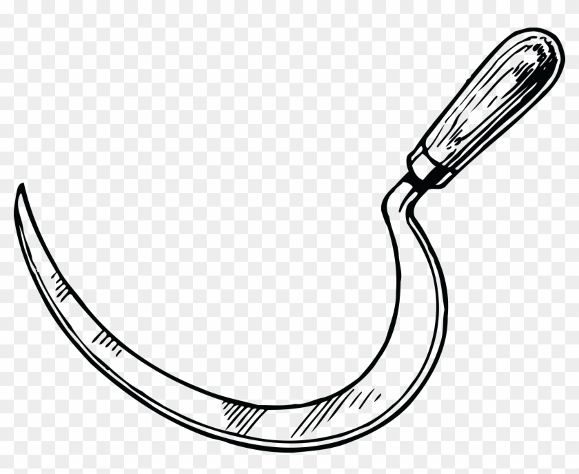 Free Clipart Of A Sickle - Sickle Drawing - Full Size PNG Clipart ...