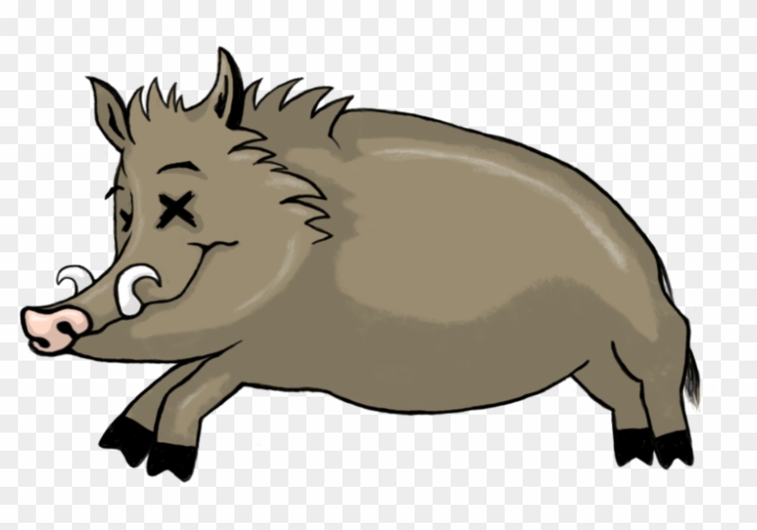 Boar Clipart By Marinka7 On Deviantart - Wild Boar - Full Size PNG ...