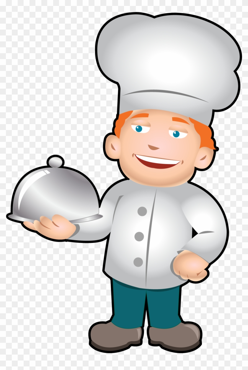 Clip Art Of Chef - Chef - Full Size PNG Clipart Images Download