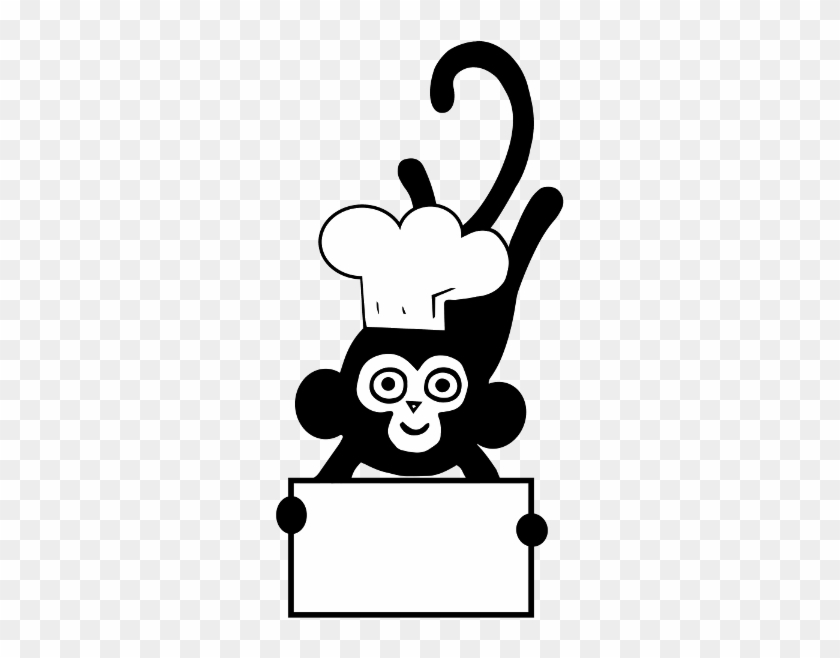 Menu - Chef Monkey - Full Size PNG Clipart Images Download