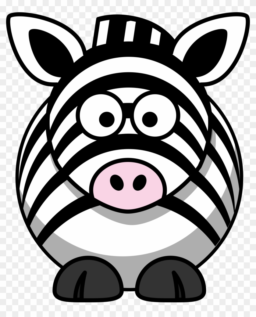 Clipart - Cartoon Zebra - Cartoon Animals Clipart - Full Size PNG ...