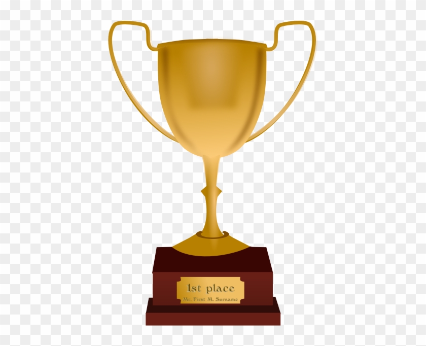 Big Image - Engraved Trophy First Place - Full Size PNG Clipart Images ...