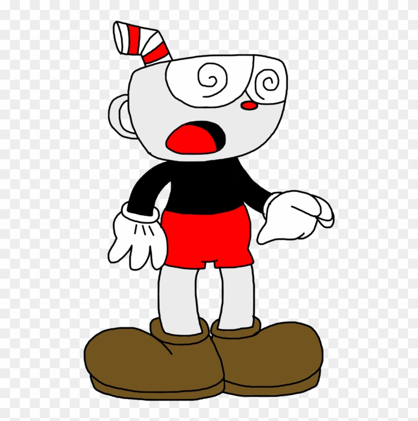 Cuphead With Spirals On Eyes By Marcospower1996 - Marcospower1996 ...