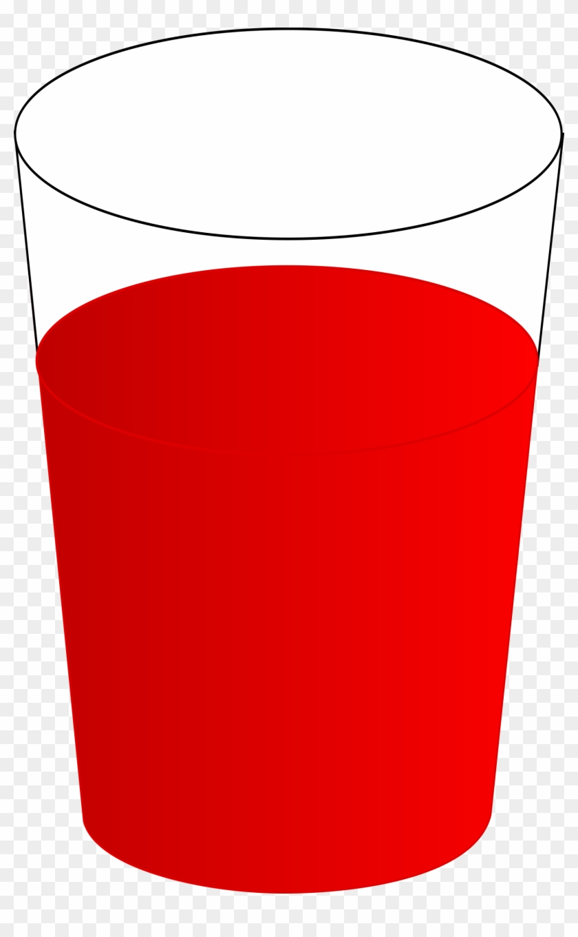 Big Image - Glass Of Red Water - Full Size PNG Clipart Images Download