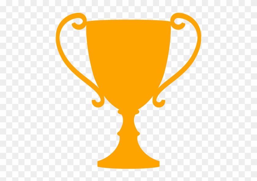 Trophy Clipart Orange - Trophy Icon - Full Size PNG Clipart Images Download
