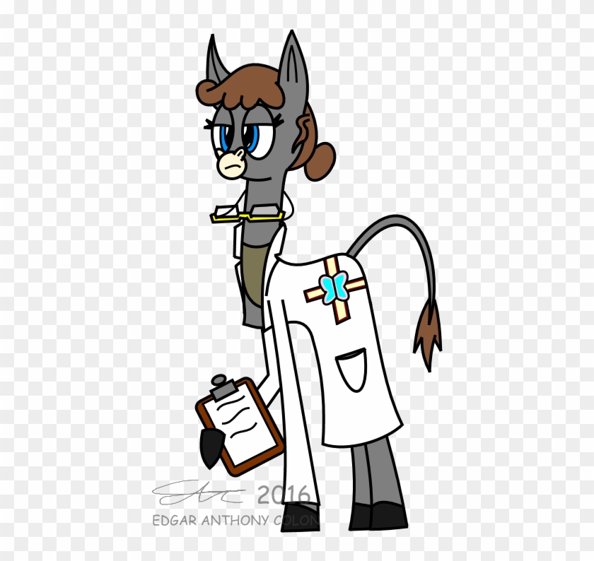 Derpanater, Blue Eyes, Clipboard, Clothes, Deadpan - Cartoon - Full ...