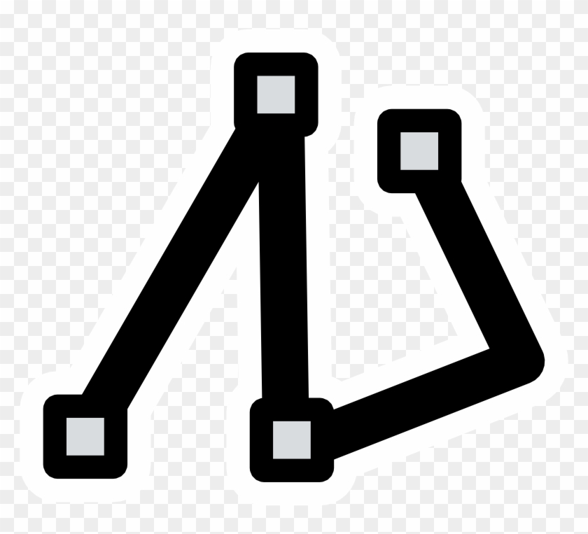 Primary Tool Polyline - Icon - Free Transparent PNG Clipart Images Download