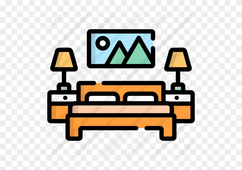 Bedroom - Bedroom Icon - Full Size PNG Clipart Images Download