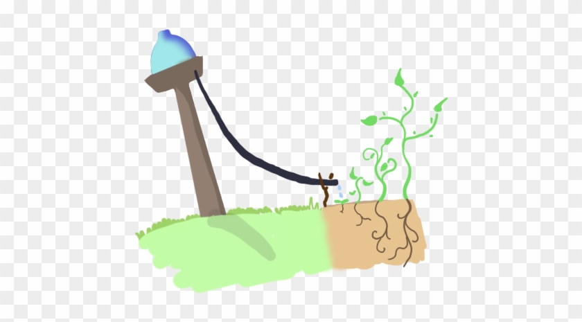 Drip Irrigation - Cartoon - Free Transparent PNG Clipart Images Download