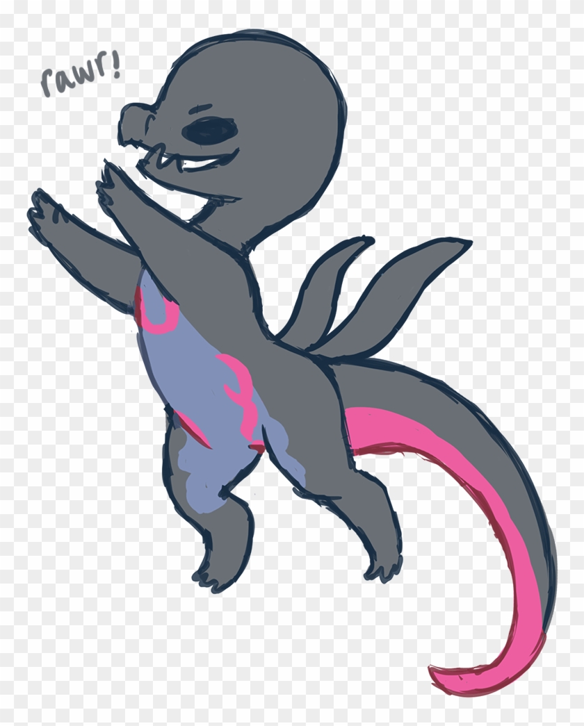 Lizard Clipart Scary - Pokémon - Full Size PNG Clipart Images Download