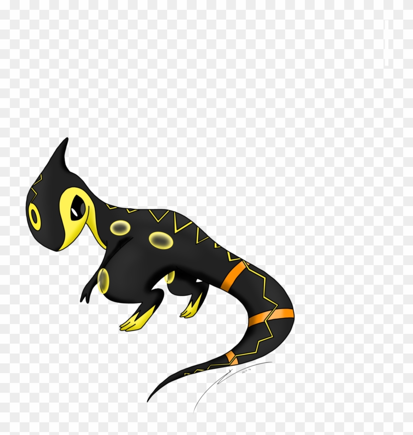 Electric Lizard Fakemon By Darkrailady - Digital Art - Full Size PNG ...