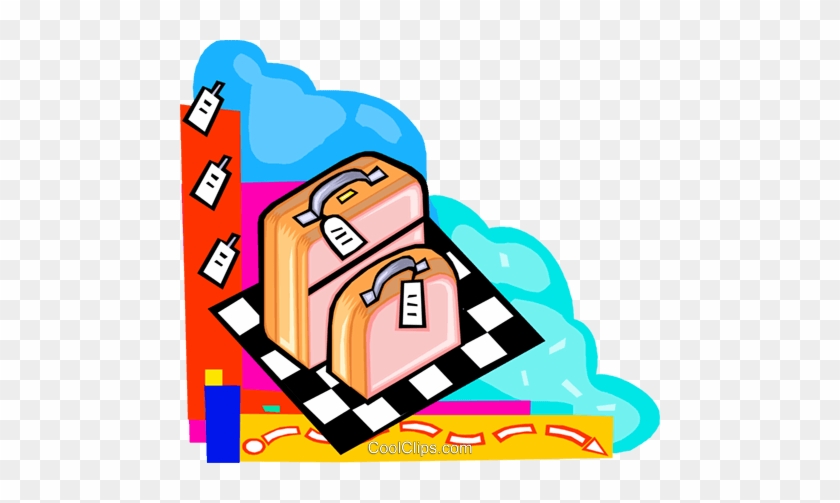 Luggage Royalty Free Vector Clip Art Illustration - Luggage Royalty Free Vector Clip Art ...